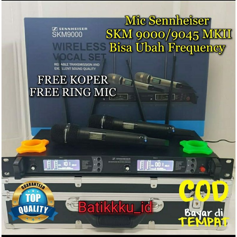 Jual MIC WIRELESS SENNHEISER SKM 9000 MKII MADE IN GERMANY | Shopee Indonesia