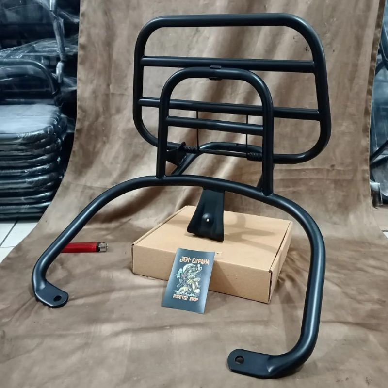 Jual Back rack Uwinfly T3 / Backrack motor Listrik model Vespa matic ...