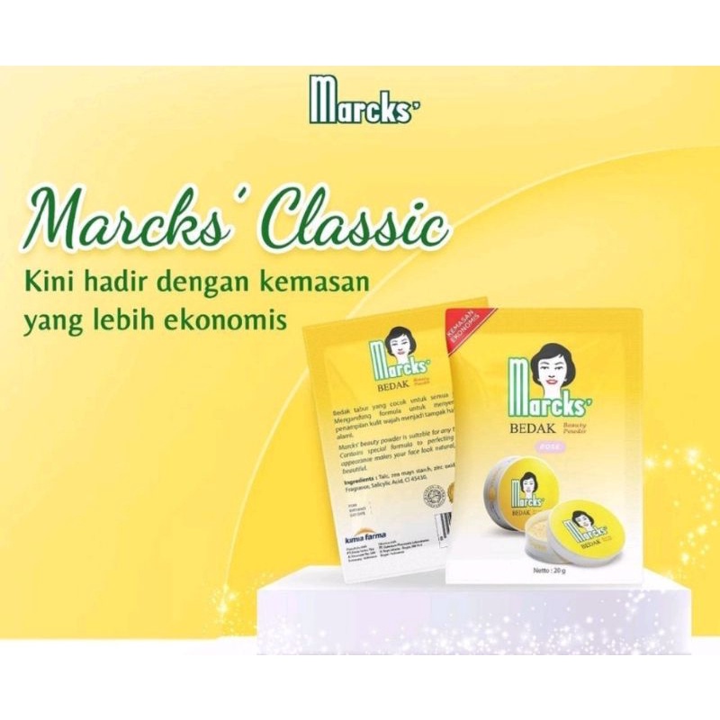 Jual 1 KARTON REFILL MARCKS SACHET 20GR (READY ROSE) saja | Shopee ...