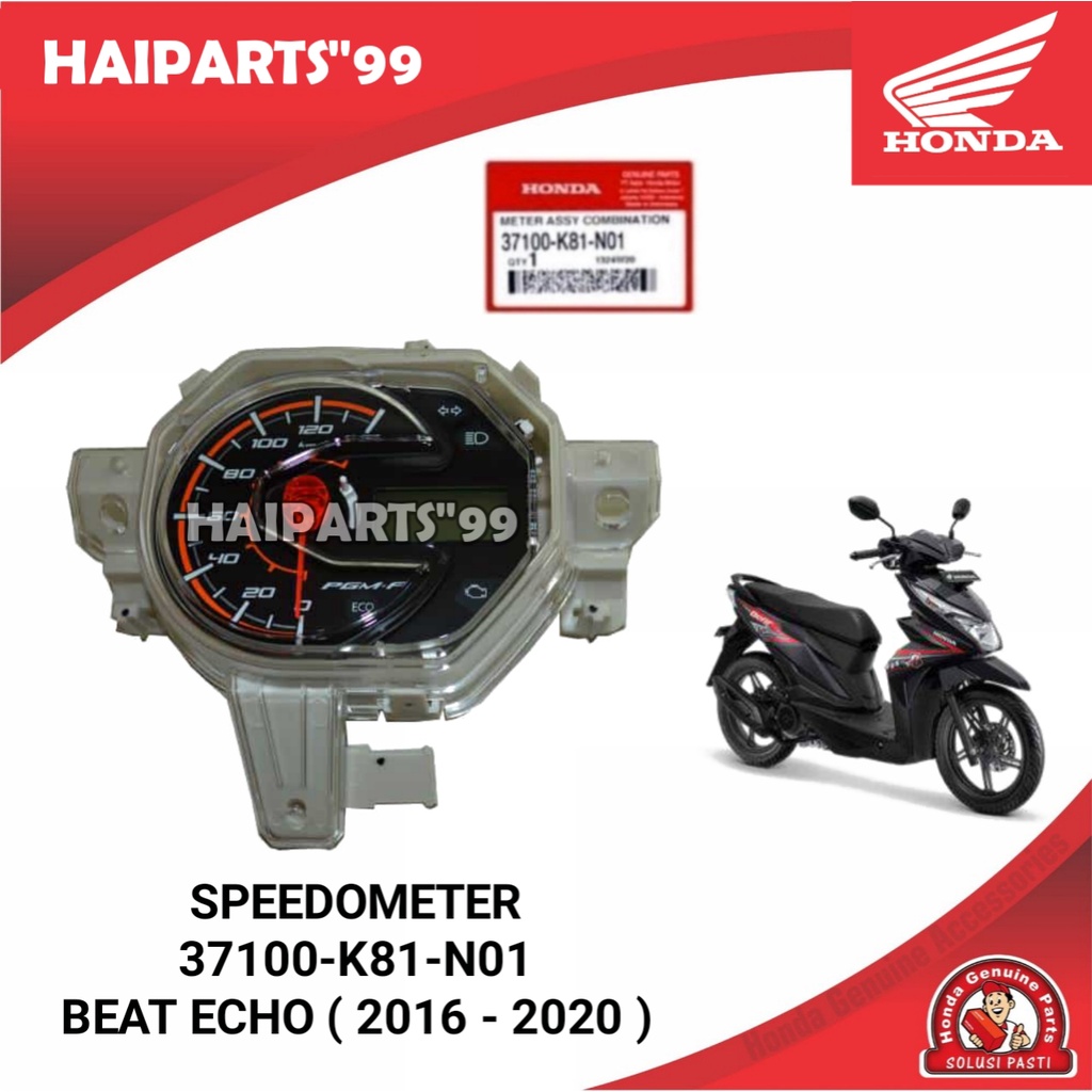 Jual Speedometer Assy Spedo Meter Kilo Meter Km Assy Honda Beat Eco ...