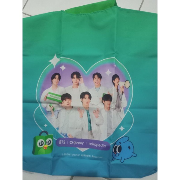 Jual Tas BTS x Toko hijau/totebag BTS limited edition | Shopee Indonesia