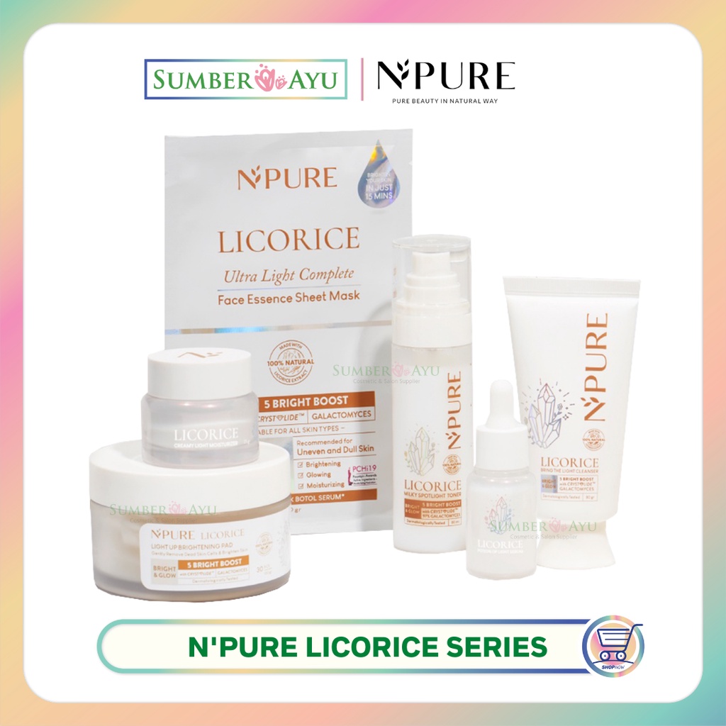 Jual NPURE Licorice Series | Shopee Indonesia