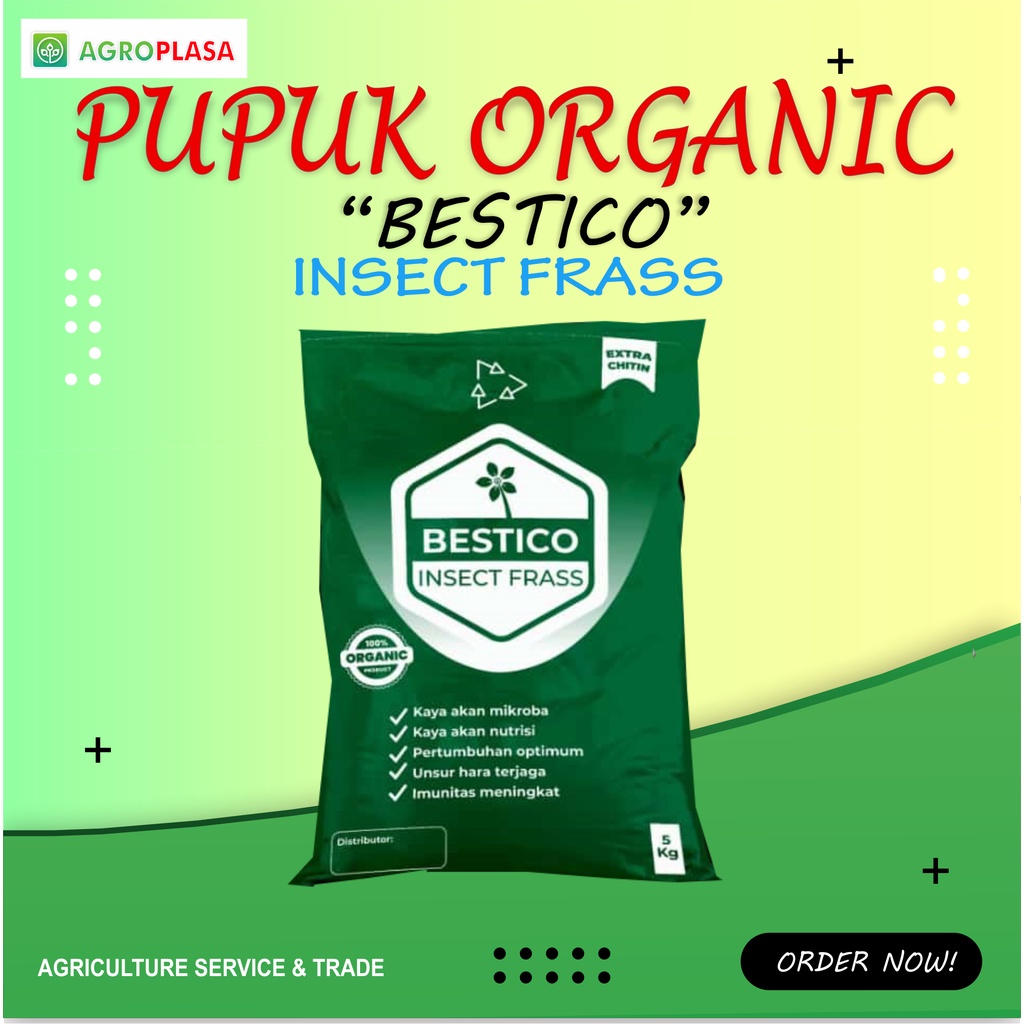 Jual Pupuk Organic Bestico Insect Frass Kemasan 5kg | Shopee Indonesia