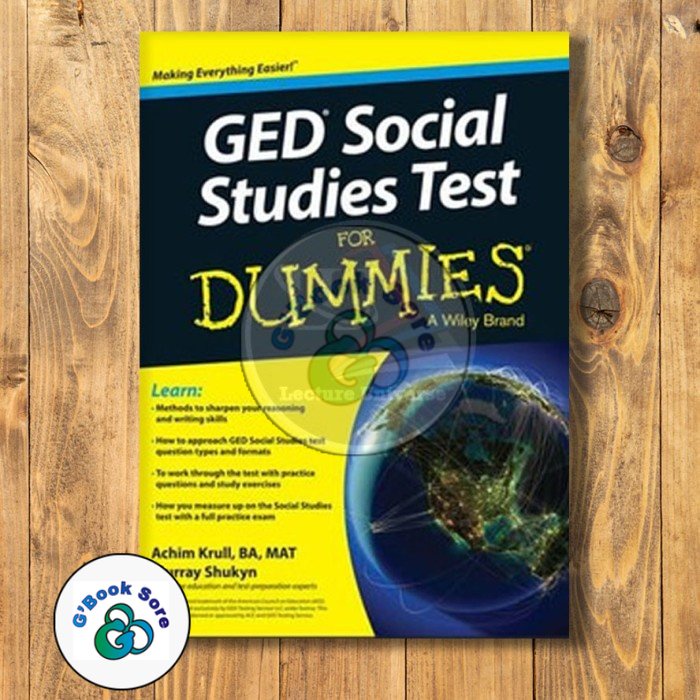 Jual Buku GED Social Studies For Dummies | Shopee Indonesia