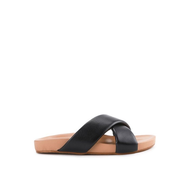 Jual Obermain Sandal Wanita NANCI BEVIN Black OC70348BK | Shopee Indonesia