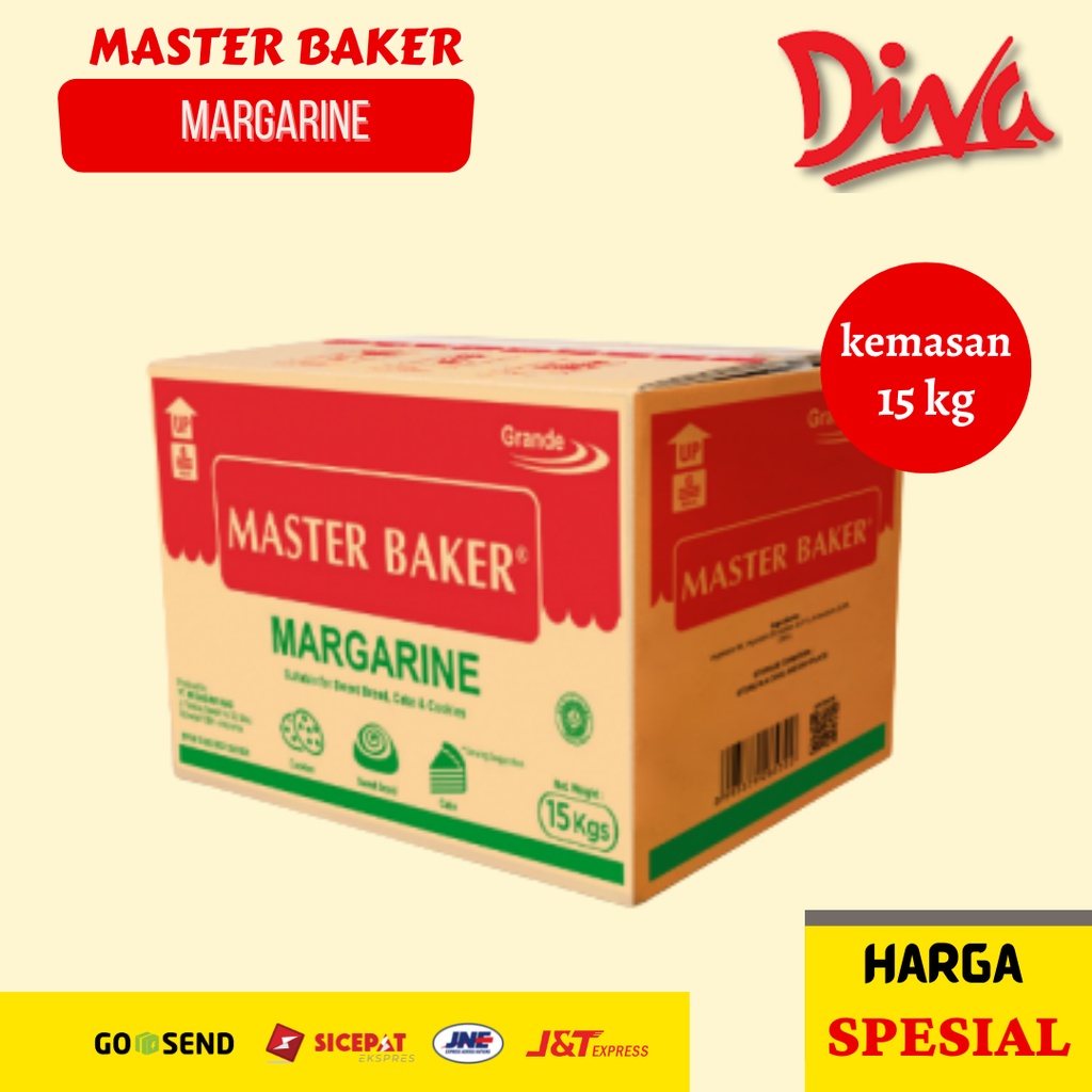 Jual Master Baker Margarin 15 Kg | Master Bakers Grande Margarine 1 Dus | Shopee Indonesia