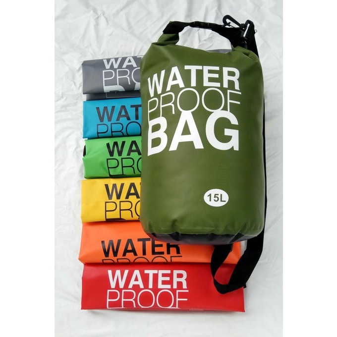 Jual drybag 15 liter / dry bag 15 liter merk ocean pack | Shopee Indonesia