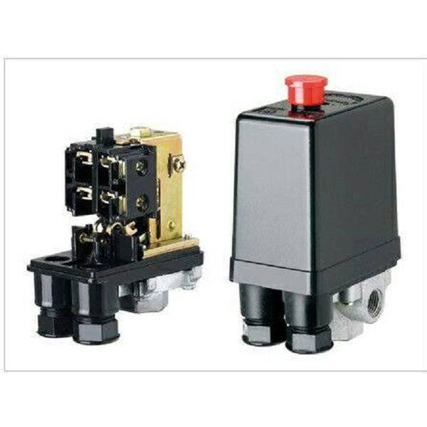 Jual Pressure switch Kompresor angin/otomatis 1/2-3 Hp 1 Phase | Shopee ...