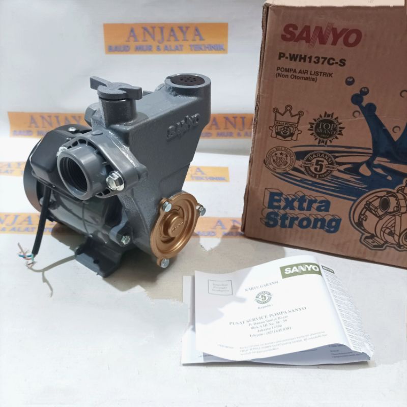 Jual SANYO P-WH 137C-S Pompa Air Listrik ( NON Otomatis ) | Shopee Indonesia