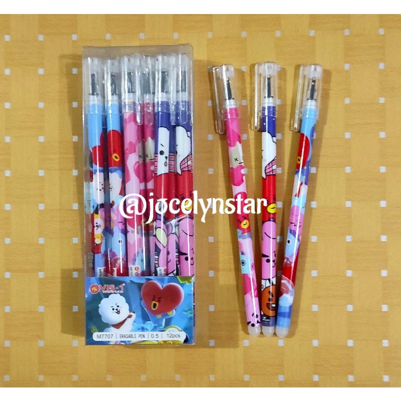 Jual ( 3 pcs )Pulpen bisa dihapus /bolpen hapus/ Erasable pen/ pulpen ...
