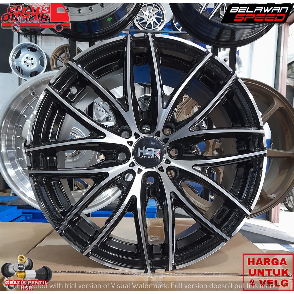 Jual VELG MOBIL RACING PELEK MODIFIKASI RING 15 HSR NAPLES PCD 4X100/114,3 UNTUK AVANZA XENIA ...