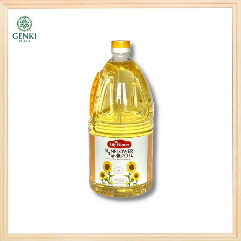 Jual Lily Flower Sunflower Oil / Minyak Bunga Matahari - 2 L | Shopee ...