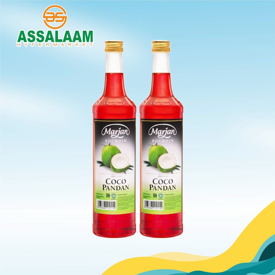 Jual MARJAN SPECIAL SYRUP COCOPANDAN 460ML /BTL | Shopee Indonesia