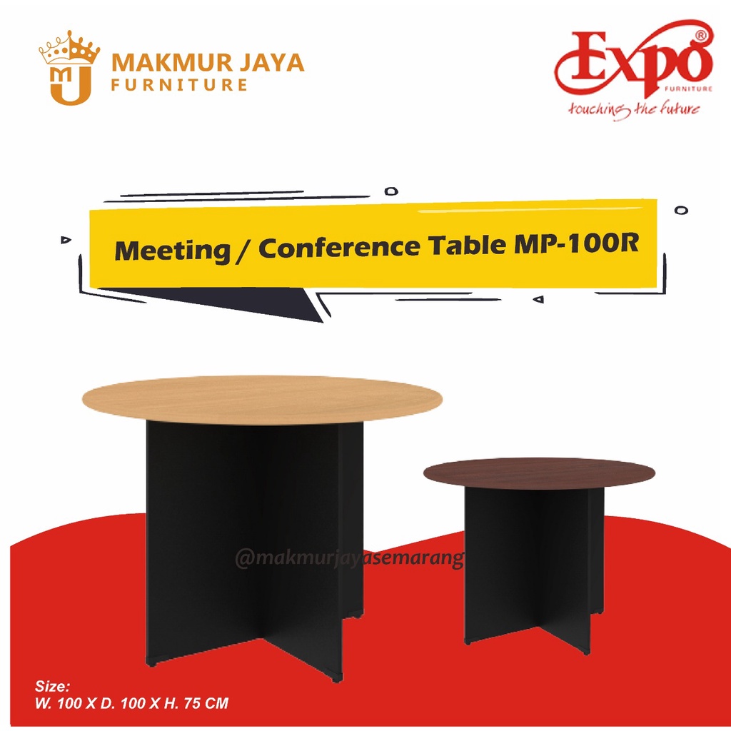 Jual MEJA KANTOR EXPO MEETING/CONFERENCE TABLE MP-100R | Shopee Indonesia