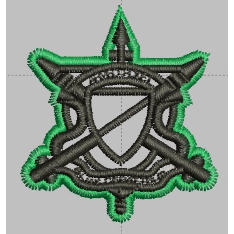 Jual File emb wilcom bordir logo brevet astros | Shopee Indonesia