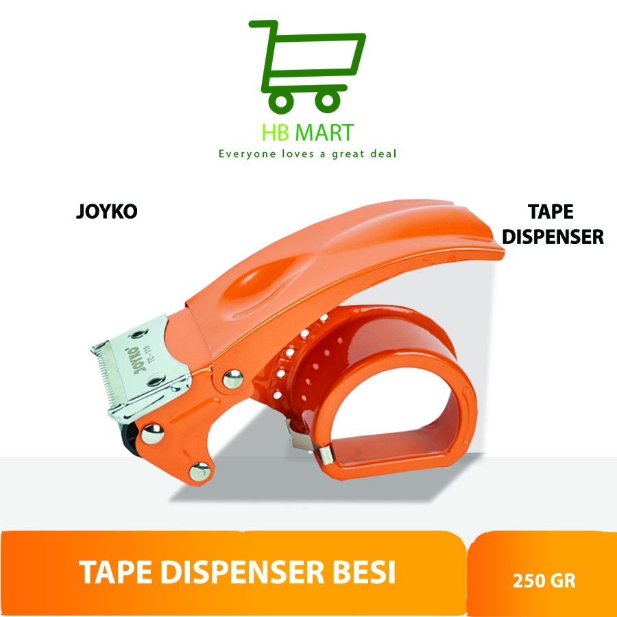 Jual Tape Dispenser Besi / Tape Cutter Besi / Pemotong Lakban Jumbo ...