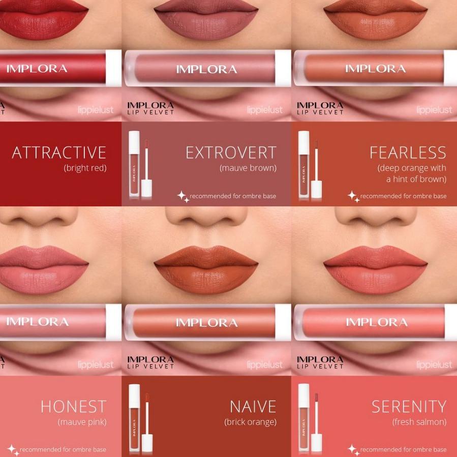 Jual LLA122 READY 1 - 20 | IMPLORA URBAN MATTE LIPCREAM | Implora Lip ... Jual LLA122 READY 1 - 20 | IMPLORA URBAN MATTE LIPCREAM | Implora Lip ...