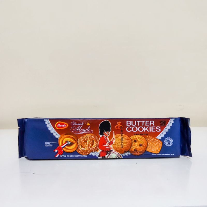 Jual MONDE BUTTER COOKIES 90GR | Shopee Indonesia