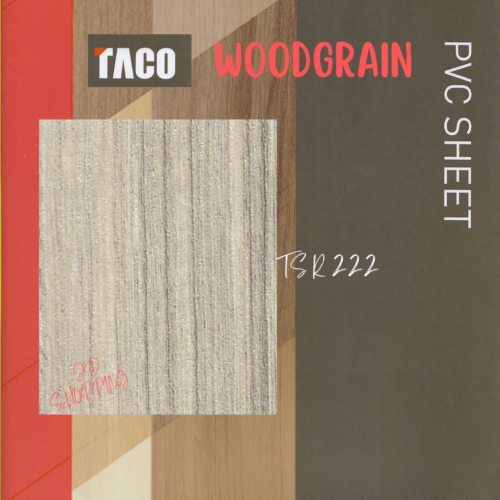 Jual Taco Sheet Woodgrain 3 - PVC Sheet Woodgrain 3 | Shopee Indonesia