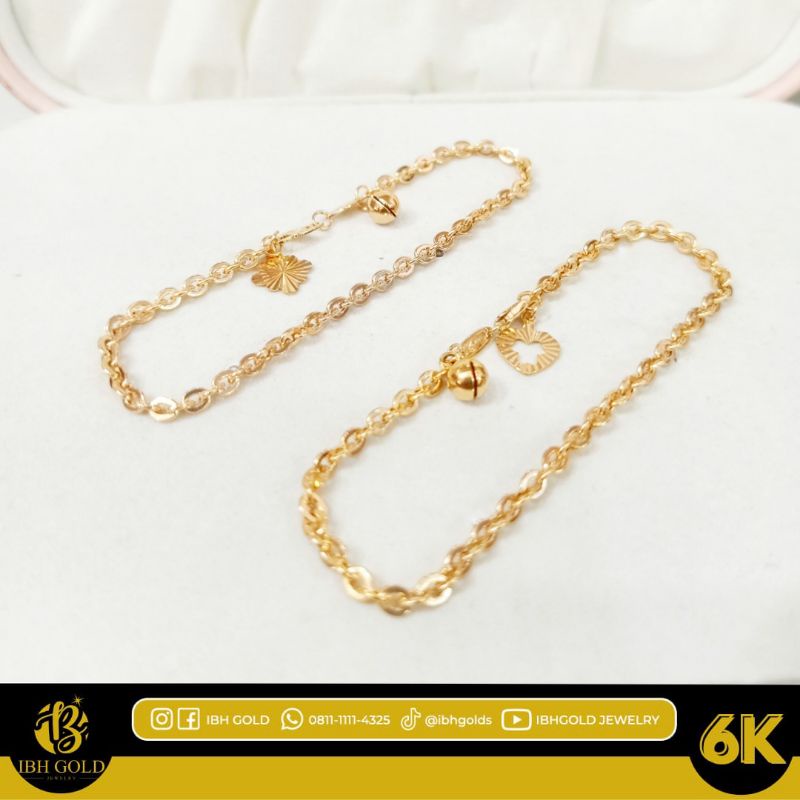 Jual GELANG RANTAI EMAS MUDA FANCY MODEL BARU KADAR 300 6 KARAT ...