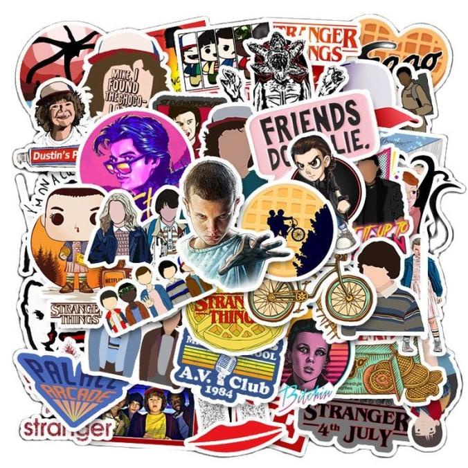 Jual Stranger Things Sticker Pack (50pcs) | Shopee Indonesia