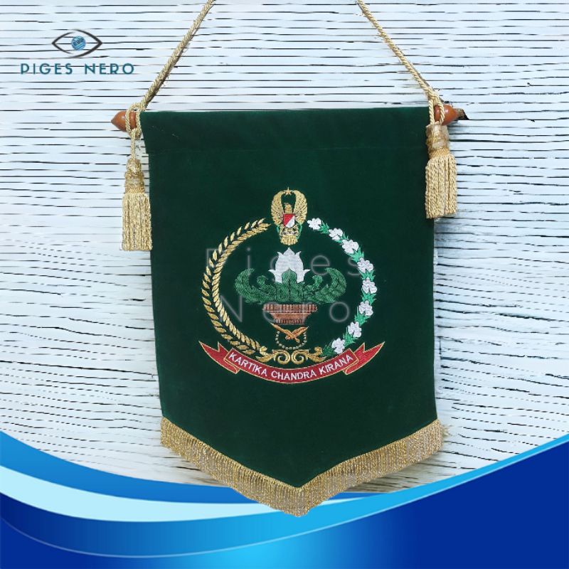 Jual Bendera Vandel Persit Logo Full Bordir | Shopee Indonesia