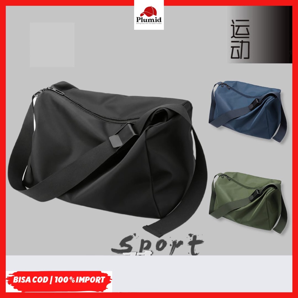 Jual PLUMID - Tas selempang tas sport tas travel pria wanita import ...