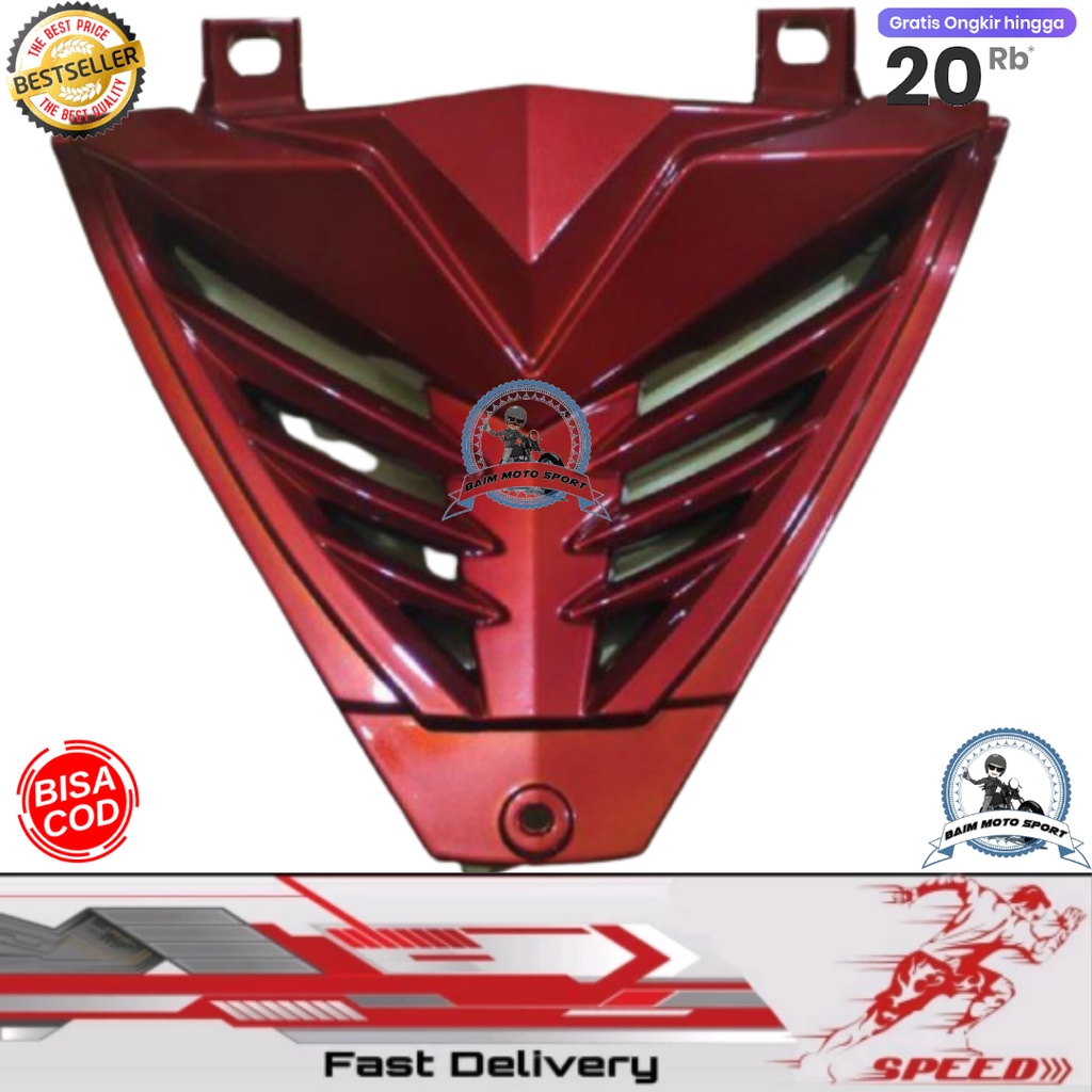 Jual Single Seat Ninja Fi 250cc Aksesoris Ninja Fi 250cc Old V Grill ...