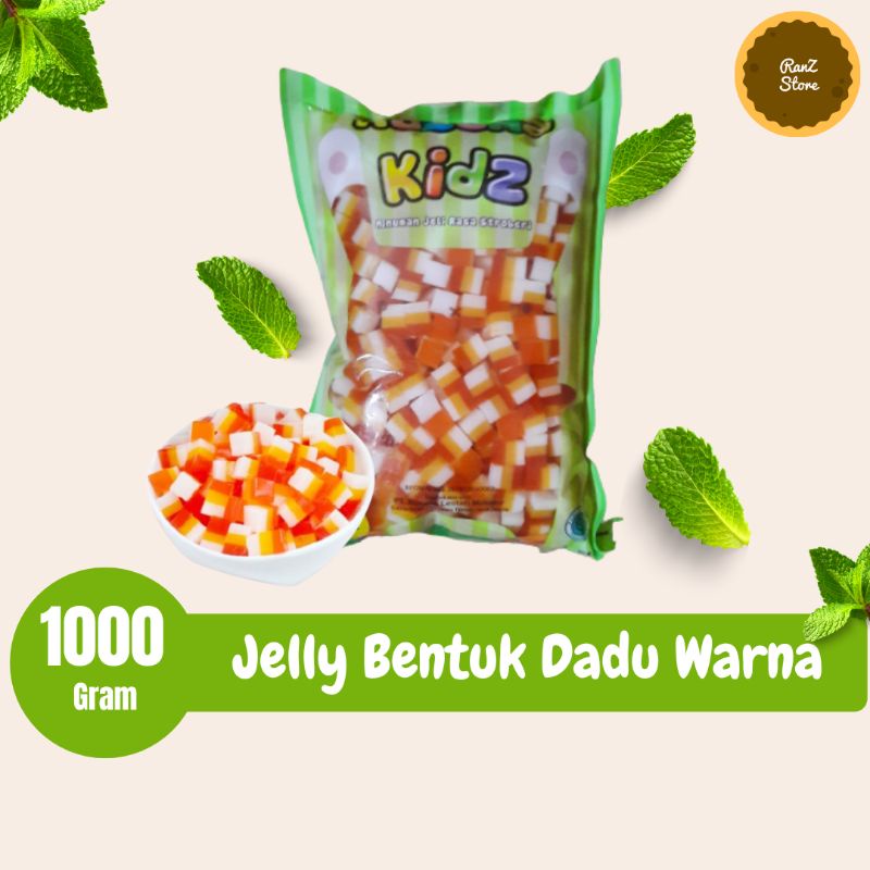 Jual Jelly bentuk dadu kemasan 1 kg | Shopee Indonesia