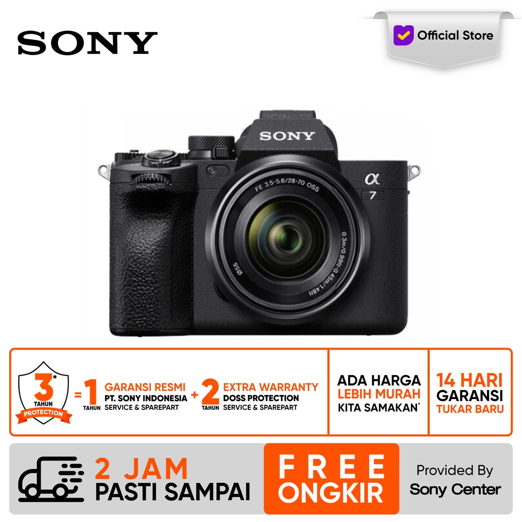 Jual Sony A7IV kit 28-70mm Sony Alpha A7 IV FE 28-70 OSS Sony A7M4 ...