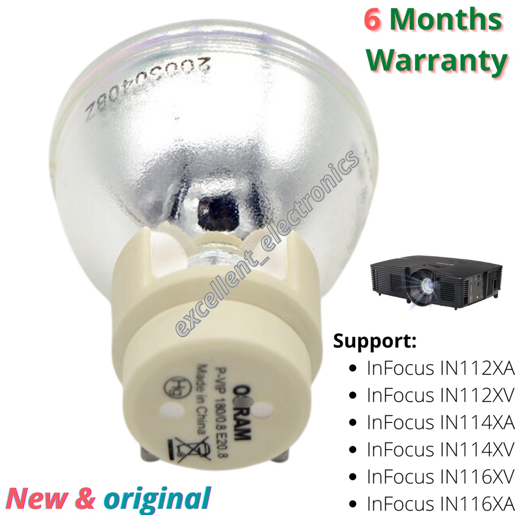 Jual Lampu Proyektor InFocus IN112XA IN112XV IN114XA IN114XV IN116XV ...