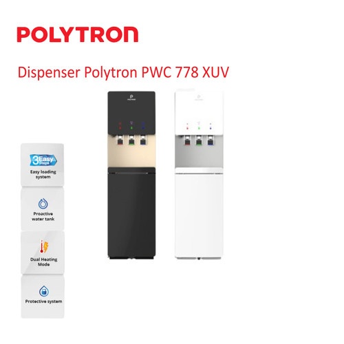 Jual POLYTRON DISPENSER GALON BAWAH PWC 778 XUV | Shopee Indonesia