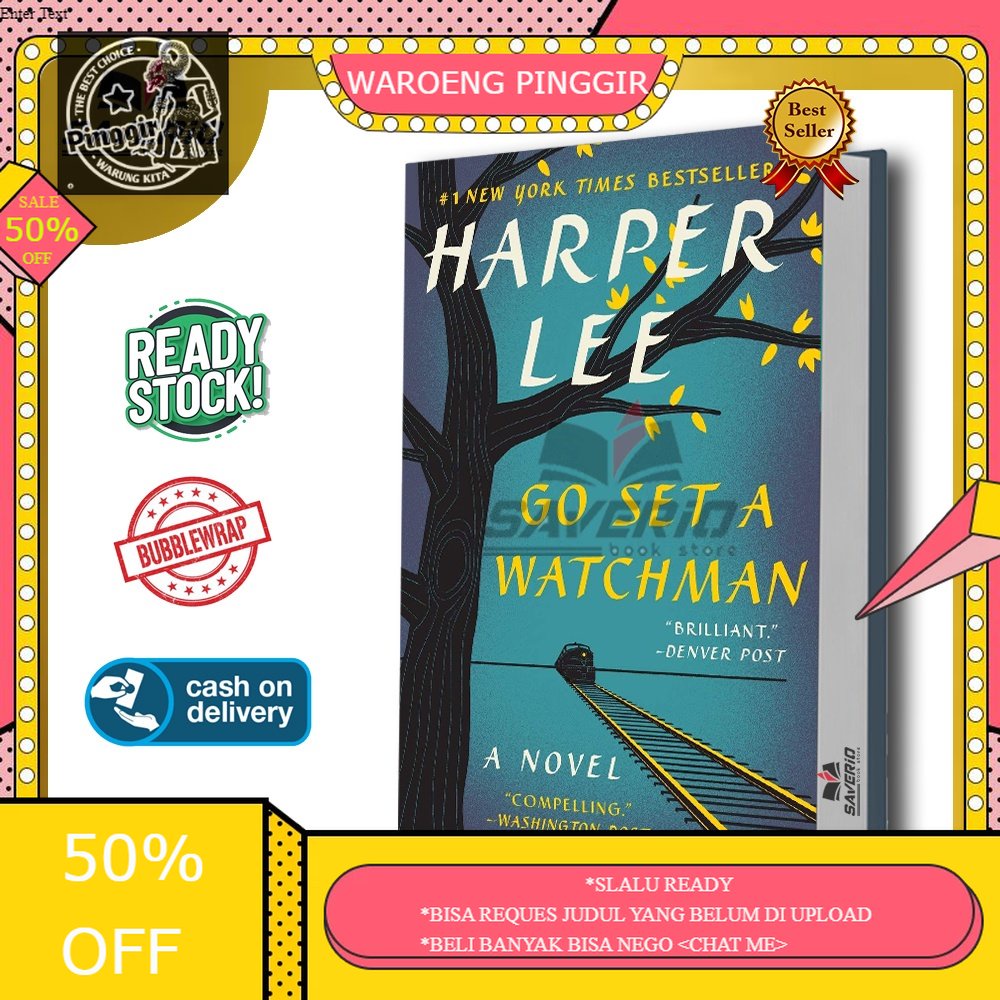 Jual Buku Go Set A Watchman by Harper Lee | Shopee Indonesia