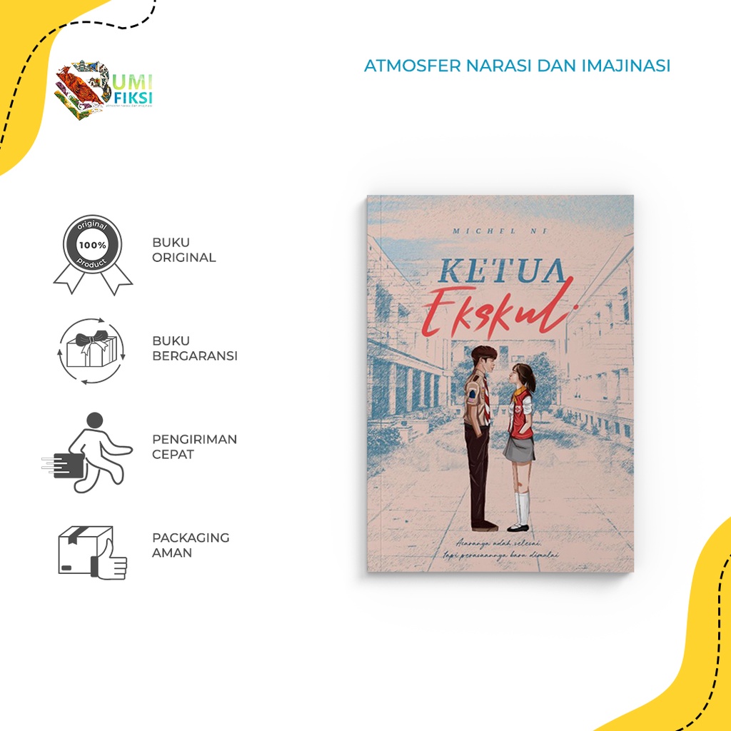 Jual Buku Novel Ketua Ekskul - Michel NF - Romancious - Bumifiksi ...