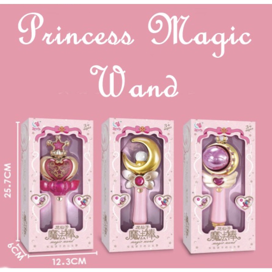 Jual Mainan Tongkat Peri Princess Sailor Moon Magic Wand | Shopee Indonesia