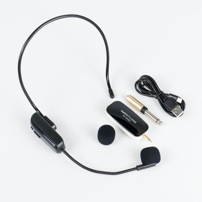 Jual Mikrofon Mic Bando Wireless 2.4GHz Presentasi Tour Guide Imam ...