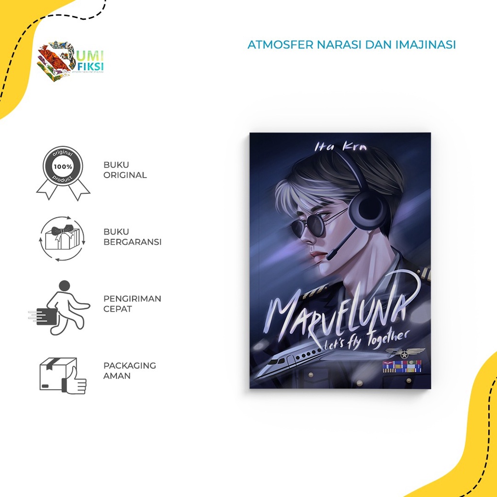 Jual Buku Novel Marveluna Let's Fly Together - Itakarn - Akad - Bumifiksi | Shopee Indonesia