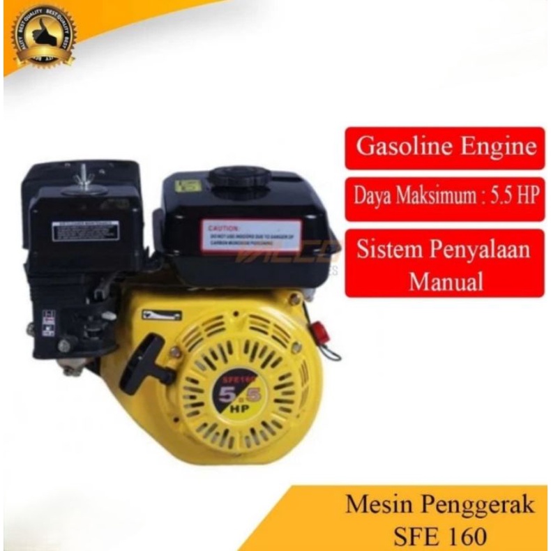 Jual MESIN PENGGERAK BENSIN FIRMAN SFE160 5.5HP | Shopee Indonesia