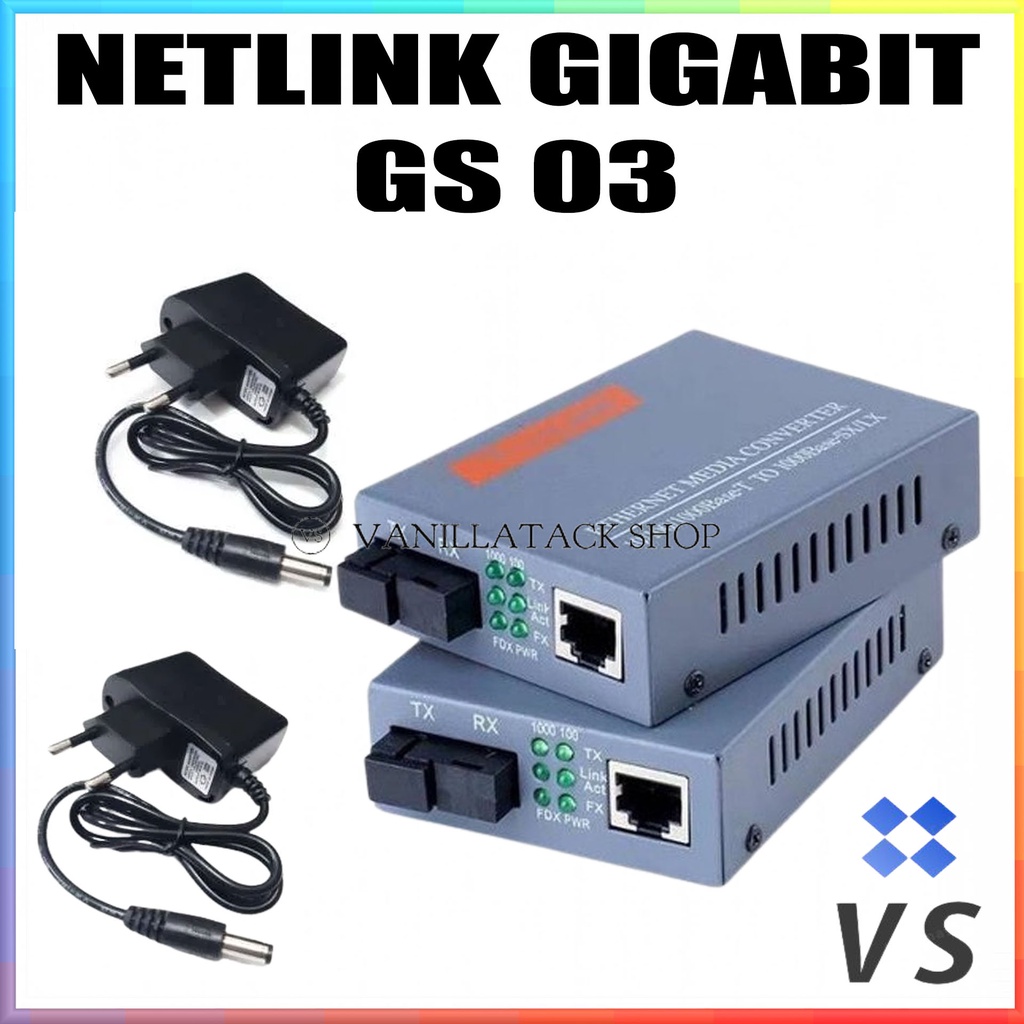 Jual NETLINK HTB GS 03 1000Mbps Fiber Optical Media Converter 20km ...