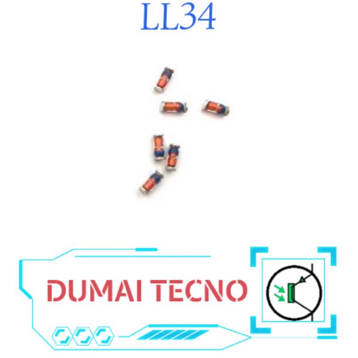 Jual DIODA ZENER SMD LL34 6V2 1/2W | Shopee Indonesia