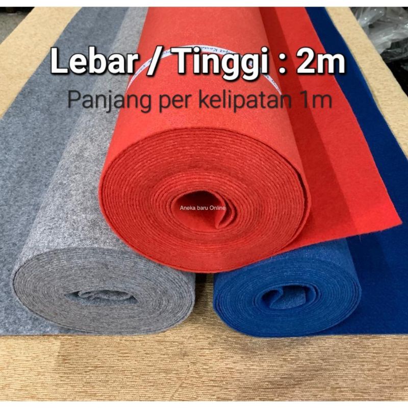 Jual KARPET DEKORASI WARNA POLOS. BABUT BELUDRU. KARPET MUSHOLA METERAN PANJANG PER 1M | Shopee ...