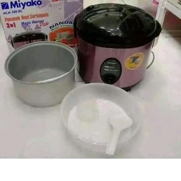 Jual SALE Miyako Magic Com 3in1 1.8 Liter MCM 508 SBC Stainless Steel ...
