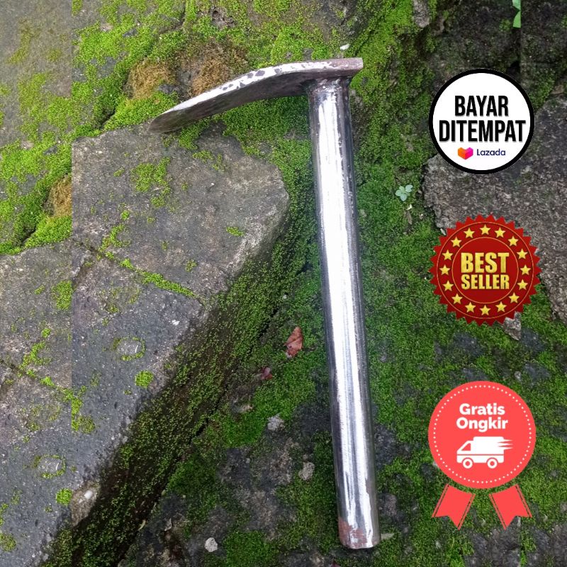 Jual Cangkul kecil baja asli-cangkul anti copot-wangkil tanah | Shopee ...