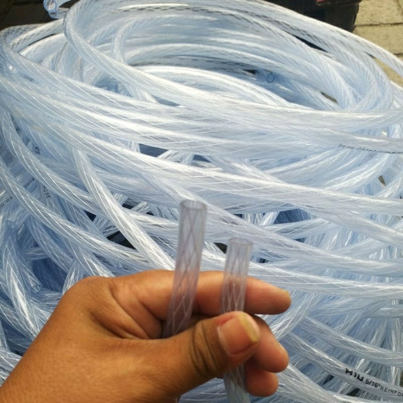 Jual SELANG SERAT BENANG 5/16 INCI SELANG ANGIN HIGH PRESSUARE POMPA DC ...