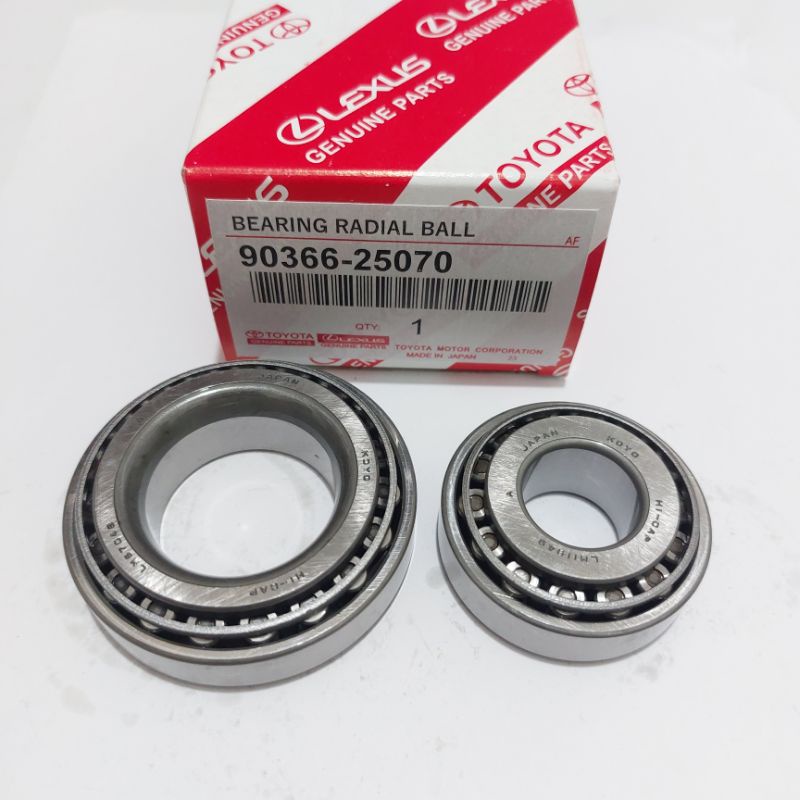 Jual BEARING LAHAR KOLAHAR BEARING SET RODA DEPAN LUAR DALAM TOYOTA ...