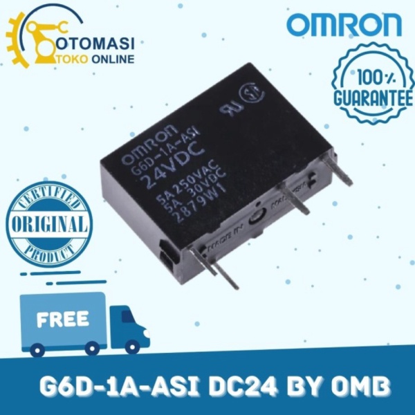 Jual Diskon Omron Emc Relay G6d 1a Asi Dc24 By Omb Berkualitas Shopee