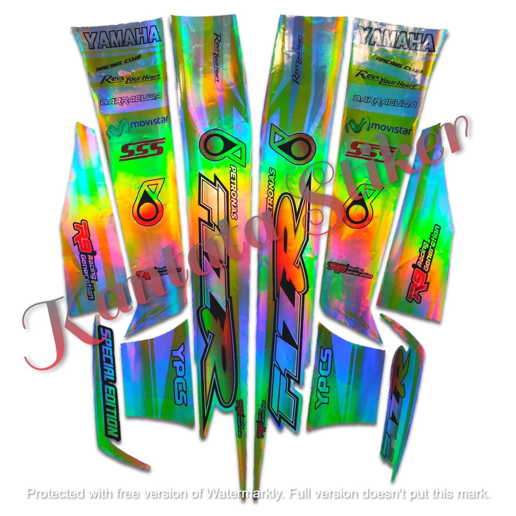 Jual STIKER STRIPING LIS LES BODY MOTOR YAMAHA F1ZR SPECIAL EDITION ...