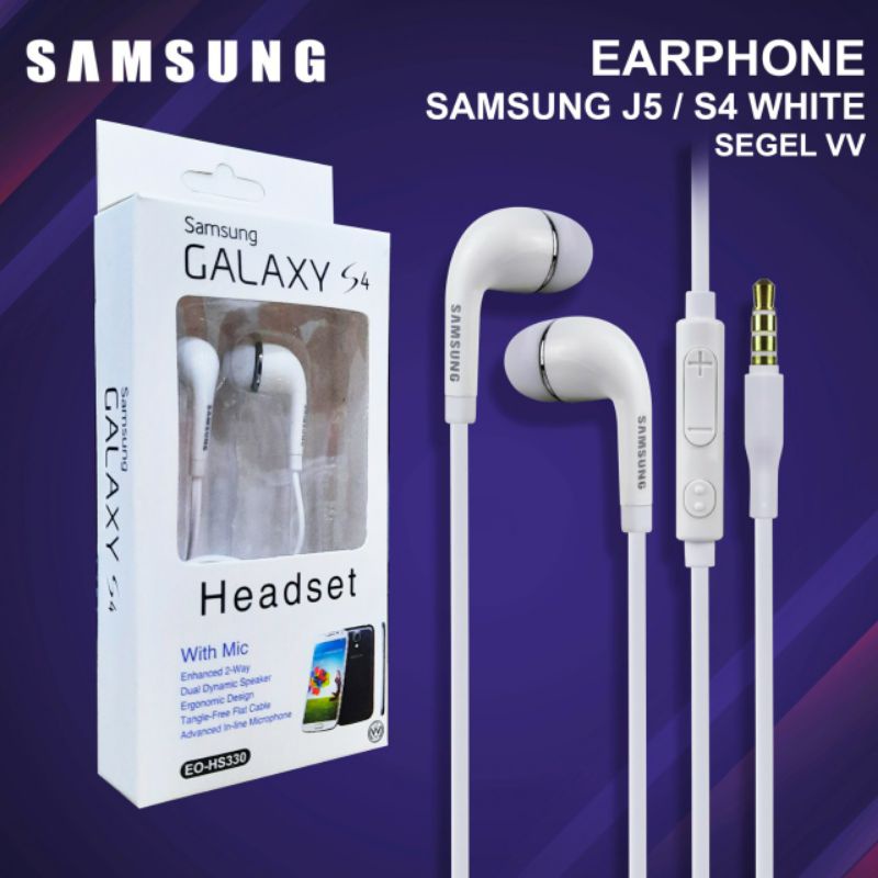 Jual EO-HS330 Headset Samsung Karet Hansfree Volume Control Stereo ...