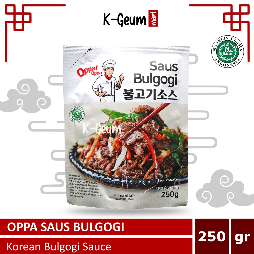 Jual OPPA Saus Bulgogi Korea | Bulgogi Sauce | Saus Daging BBQ Steak 250gr | Shopee Indonesia