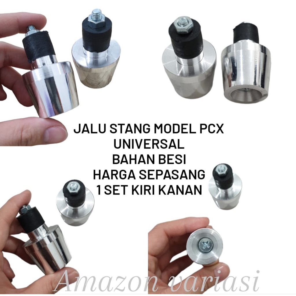Jual JALU STANG MODEL PCX CHROME BANDUL STANG PCX CROME UNIVERSAL SET ...